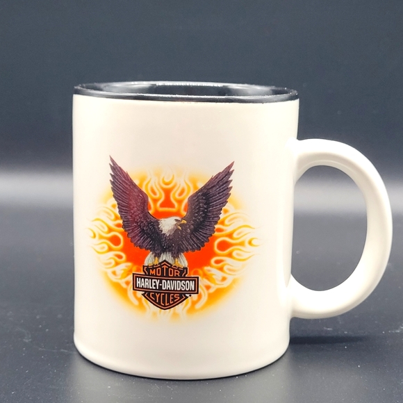Harley-Davidson | Dining | Harley Davidson Mug White Eagle With Shield ...
